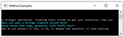 Method Argument • Programming Is Fun