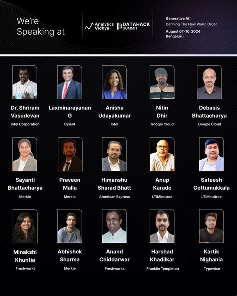 Join Us At Datahack Summit 2024 Analytics Vidhya Posted On The Topic