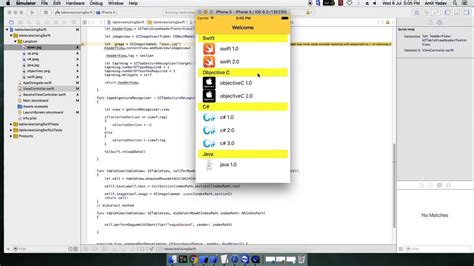 Uitableview Populate Uitableview Using Swift 30 Youtube