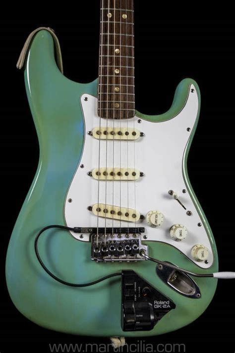 Fender Stratocaster 1966 Foam Green Martin Cilia Australias