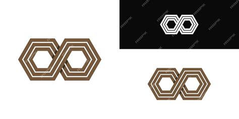 Premium Vector Invinity Hexagon Logo Design Template Premium Vector