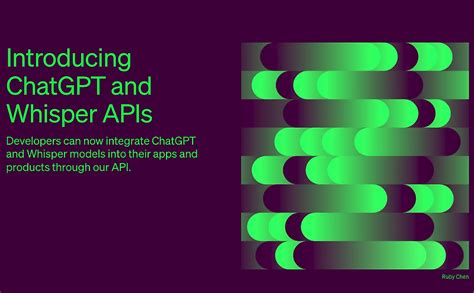 챗gpt Api Chatgpt Api 소개 주요 특징 활용 사례