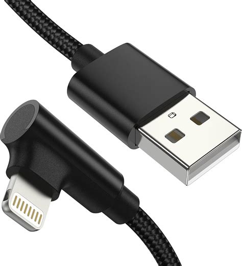 Lightning Cable 90 Degree 2m 2pack Iphone Charger Cable Apple Mfi