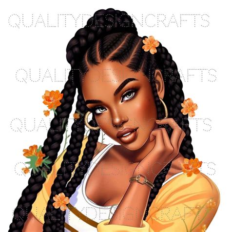 Queen Beautiful Black Girl Magic Melanin Black Woman Png Afro Fashion