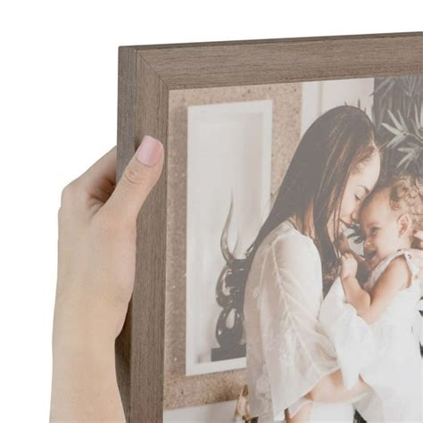 Arttoframes 12 X 18 Brown Rustic Picture Frame 12x18 Inch Brown Wood