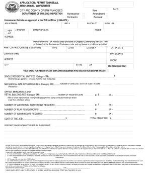 Sfdbi Permit Tracking Fill Online Printable Fillable Blank PdfFiller