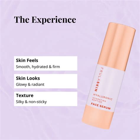 Hyaluronic Peptide Hydrating Face Serum Frulaskin Frulabeauty