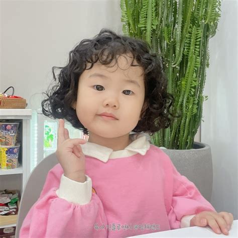 여자 아기파마 어린이 미용실 앞머리 히피펌 네이버 블로그