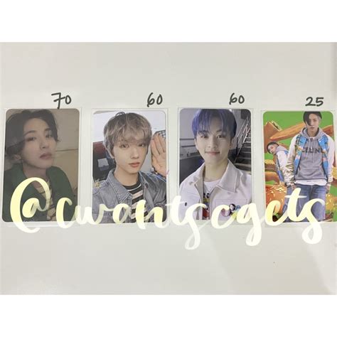 Jual Photocard Nct Dream Hot Sauce Renjun Boring Jisung Chilling Jewel