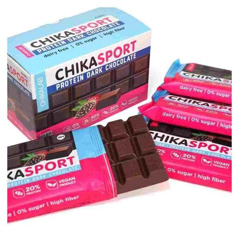 Chikalab-Protein-Dark-Vegan-Chocolate-Dark-Chocolate – Activemile.com