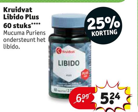 Kruidvat Libido Plus Stuks Aanbieding Bij Kruidvat
