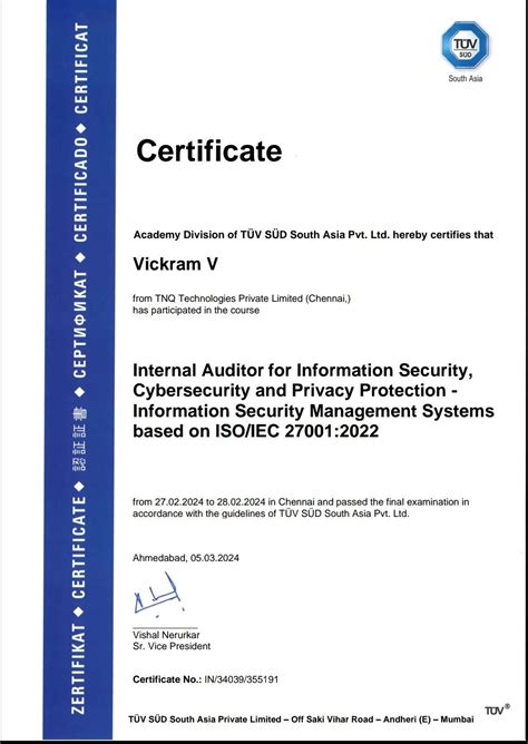 Vickram Veerasamy On Linkedin Isms Iso27001 Cybersecurity