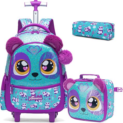 Htgroce Mochila Escolar Con Ruedas Niña La Solución Perfecta Para