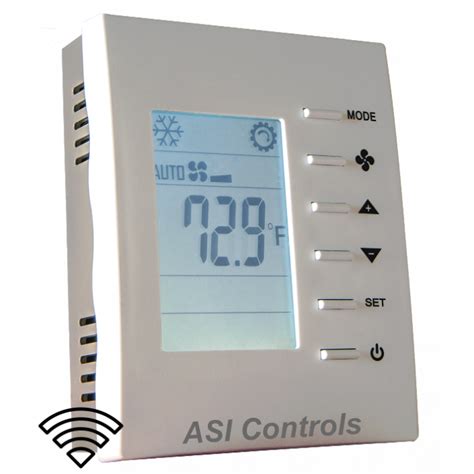 Baciq Ac Fc Bacnet Ms Tp Thermostats With Integrated Lcd Temperature