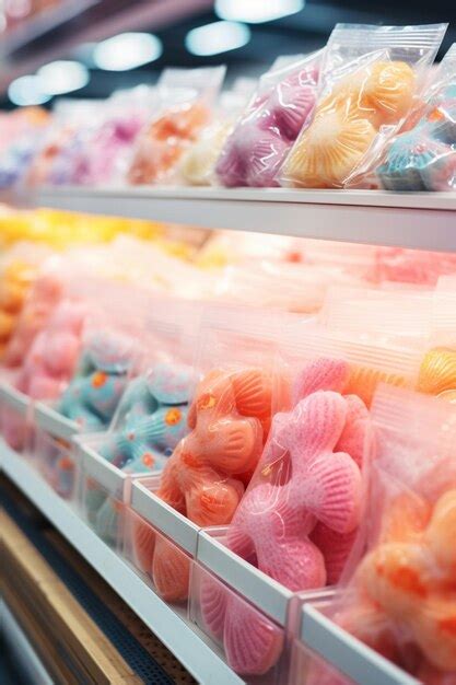 There Are Many Different Types Of Candy In The Store Generative Ai Premium Ai Generated Image