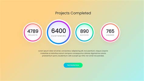 How To Make Animated Counter Up Animation Effect In Html Css And Javascript