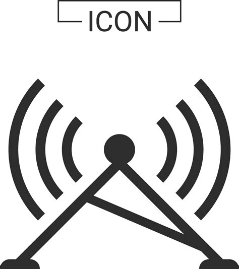 Wireless Icon Signal Connection 29071150 Vector Art At Vecteezy