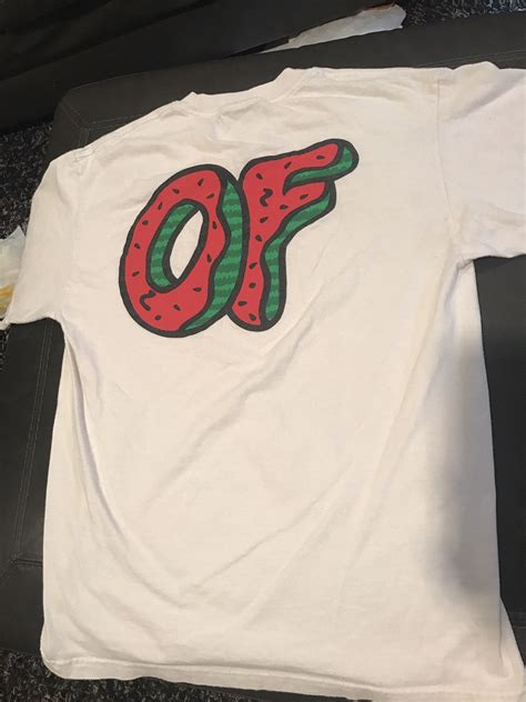 Odd Future Odd Future Watermelon Donut Tee Grailed