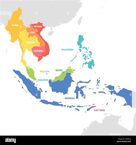 Map Of Se Asia Countries Map Of Southeast Asia Printable Musenv