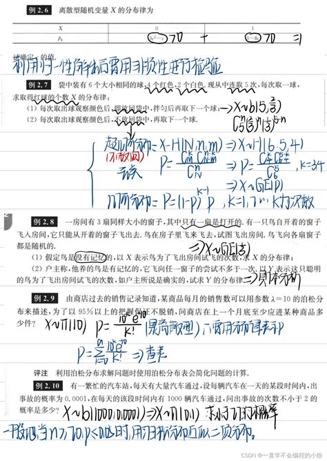 概率论与数理统计 期末复习笔记 CSDN博客