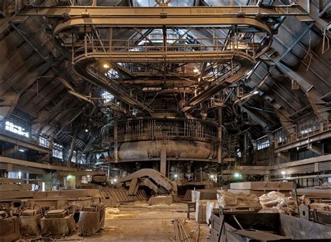 Cockerill Sambre Seraing Hf6 Viktor Mácha Industrial Photography