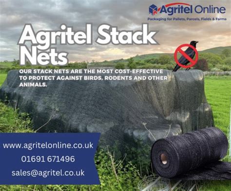 Agritel Silage Stack Net Bird Crow Protection 8m X 25m Agritel Online