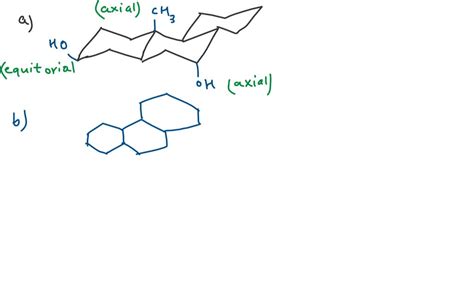 Consider The Tricyclic Structure A A Label Each Substituent On The