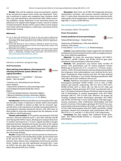 Pdf Short And Long Term Influence Of Levonorgestrel Releasing Intrauterine System Mirena® On