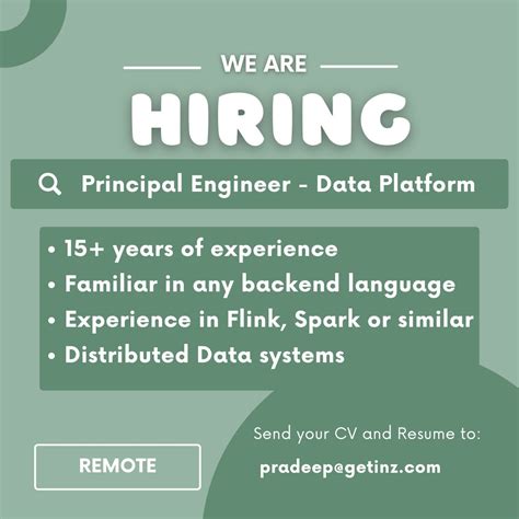 Pradeep Rajkumar N On Linkedin Hiring Dataengineer