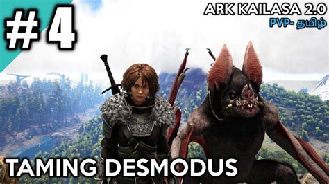 Taming Desmodus Ark Kailasa 20 Pvp Majaako Gaming Ep 04