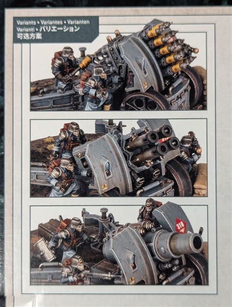 Warhammer 40k Death Korps Of Krieg Heavy Artillery Nos Original