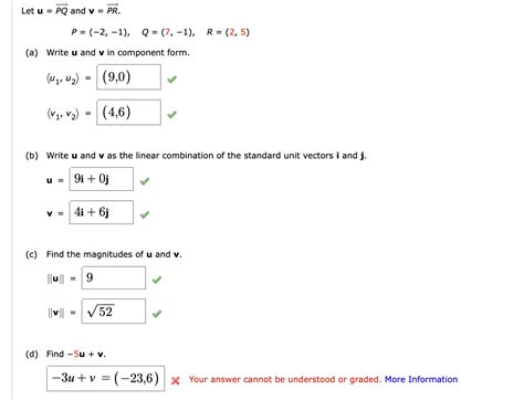 Solved Let Uvecpq ﻿and