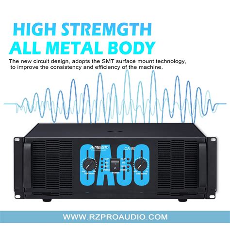 Home Audio System W Power Line Array Amplifier Pro Professional Audio And Pro