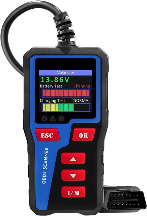 Amazon Com OBD2 Scanner Auto Diagnose Tool OBD2 Voltage Test Professional Live Data Screen