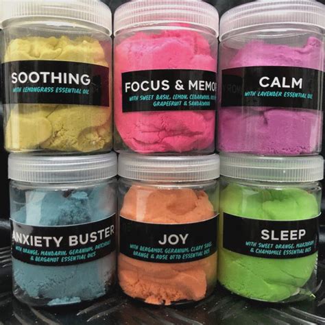 Essential Oil Stretchy Sensory Sand 132g