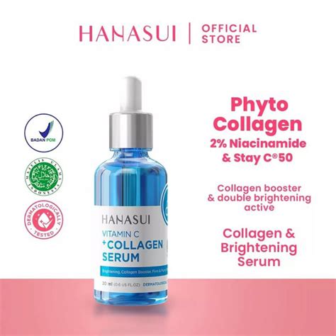 Jual HANASUI RENEW Vitamin C Collagen Serum 20ml Shopee Indonesia