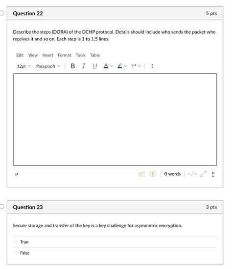 Solved Describe The Steps DORA Of The DCHP Protocol Chegg Com