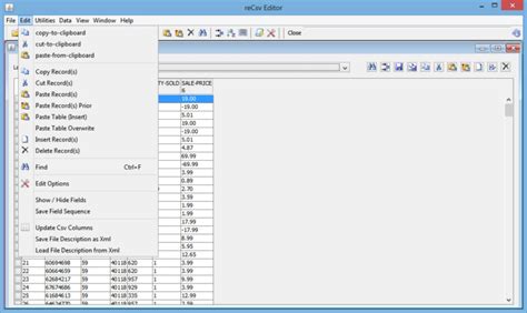 9 Free Csv Editors For Accounting Or Editing Sql Database Backup Files