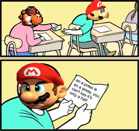 Quiz Mario 0 5x A Presses But First We Need To Talk About Parallel