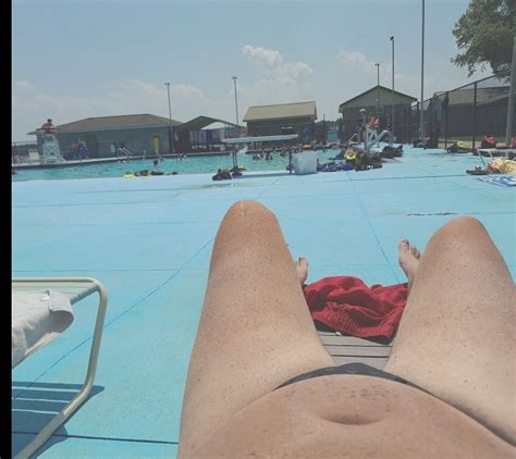 Me At The Pool Cock Is Tucked Alfuncouple