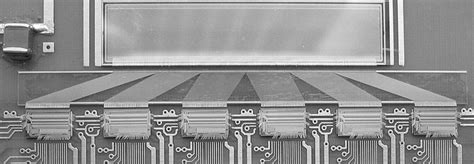 Fragment Of The Test Board Strip Detector And Six RX64DTH ICs Download Scientific Diagram