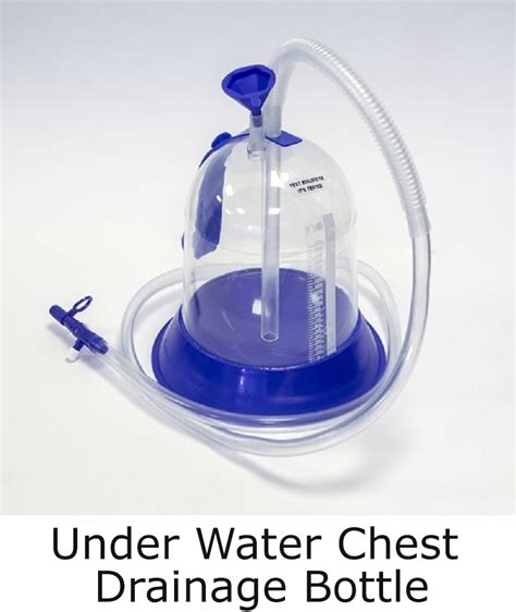 Chest Thoracic Tube 2way Liter Ctt Bottle Chest Thoracic Drainage