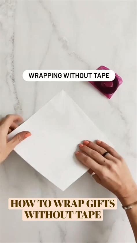 HOW TO WRAP GIFTS WITHOUT TAPE Idee Fai Da Te Idee Fai Da Te