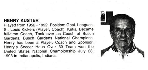 1993 Inductees St Louis Soccer Hall Of Fame