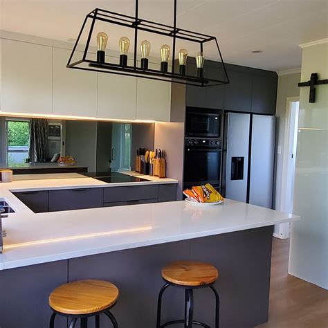 Grey Smokey Mirror Glass Splashback Archipro Nz