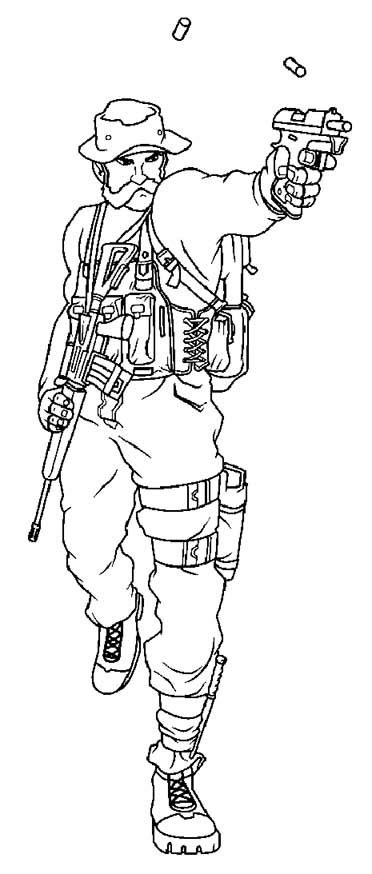 Call Of Duty Pagine Da Colorare 1 Divertirsi Con I Bambini