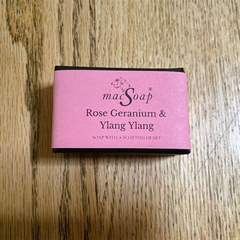 Rose Geranium And Ylang Ylang Soap Whale And Dolphin Conservation Shop