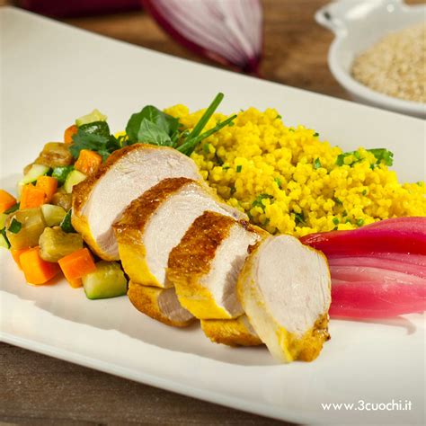 Quinoa Con Pollo Giardino Di Verdure E Zafferano Zafferano 3 Cuochi