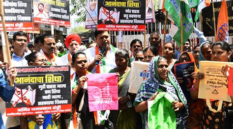 Congress Protests Against ‘govt Failure To Deliver Ration Kits To
