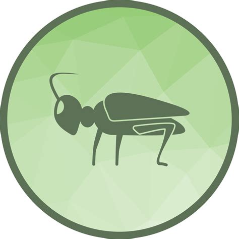 Grasshopper Low Poly Background Icon 16689895 Vector Art At Vecteezy